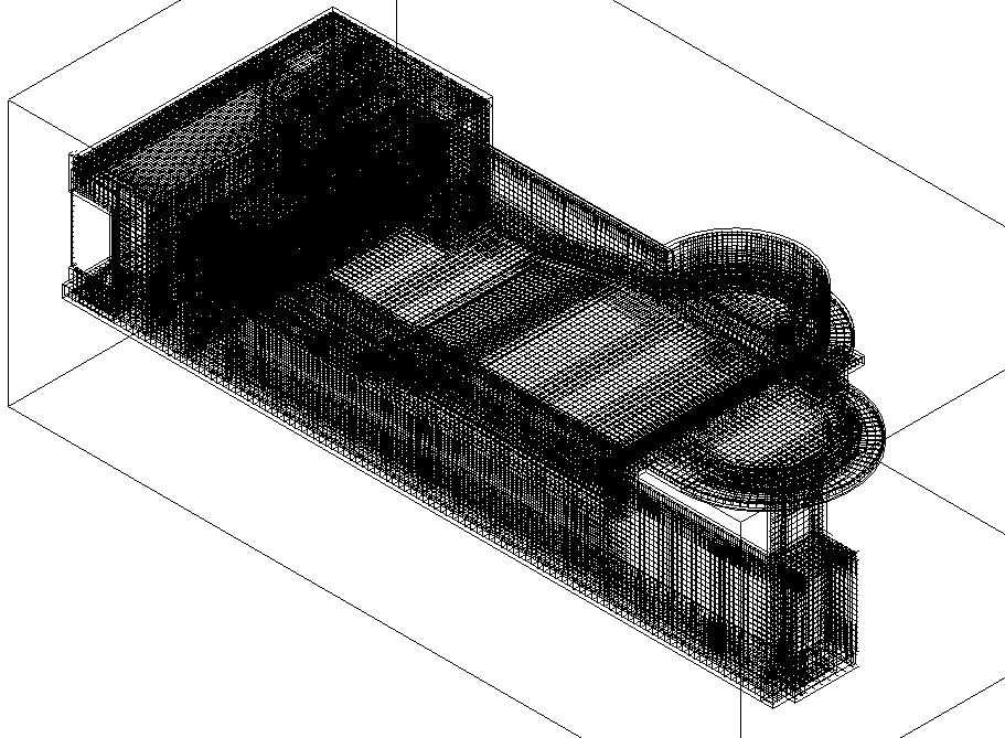 New construction of a single-family home with adjoining structures ...