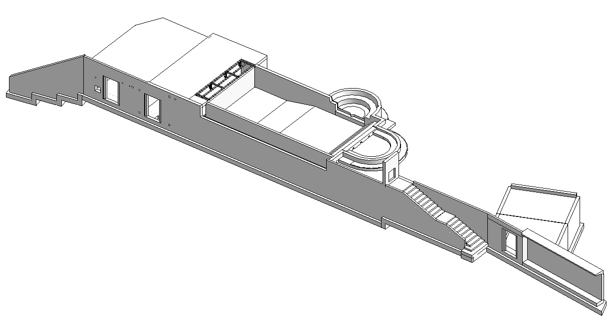 New construction of a single-family home with adjoining structures ...